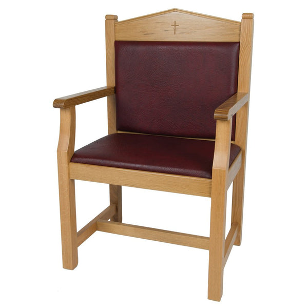 Oak Presidential Chair | Vanpoulles Church Suppliers