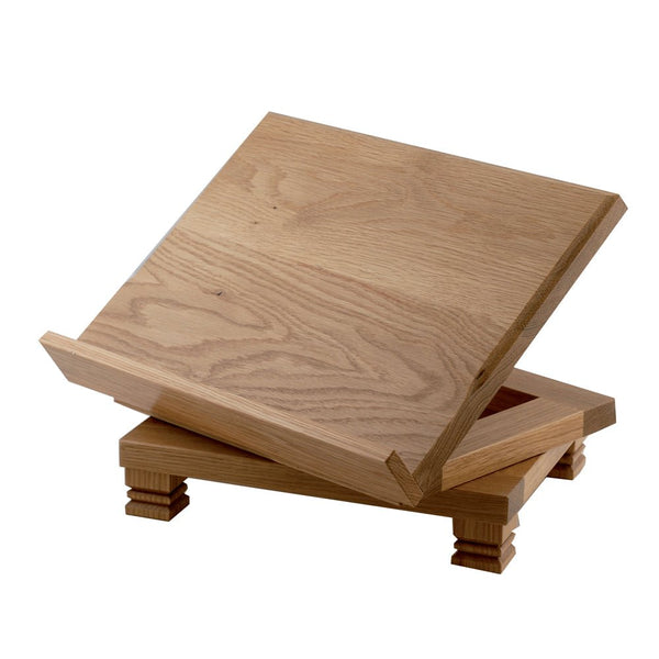 Solid Oak Book Stand - Revolving – Vanpoulles