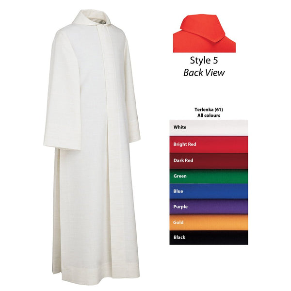Style 5 Cassock Alb in Terlenka – Vanpoulles